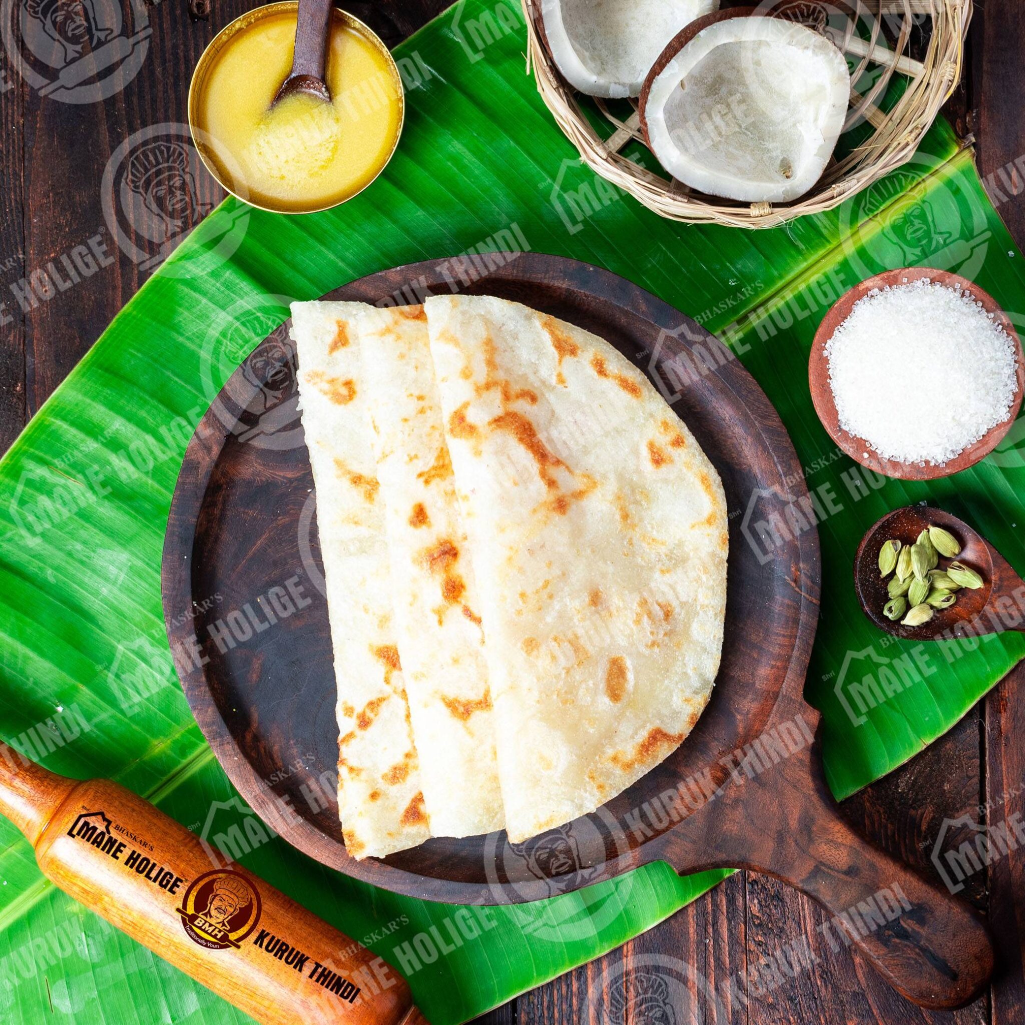 Mane Holige – Holige sweets and Savouries in Bangalore.