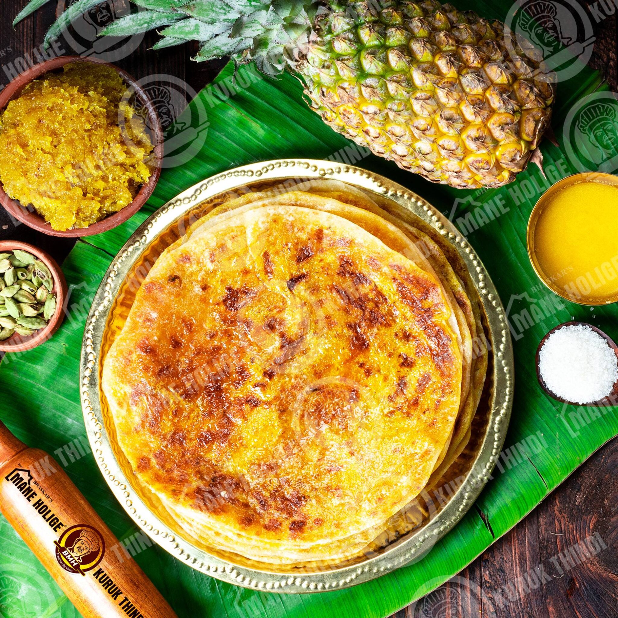 Mane Holige – Holige sweets and Savouries in Bangalore.