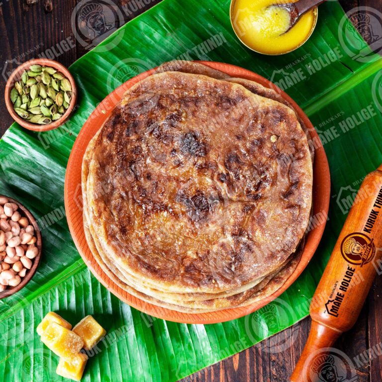 Mane Holige – Holige sweets and Savouries in Bangalore.